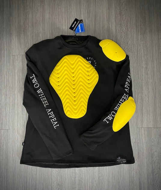 2WA Men's ELITE Level II Armoured Black CLASSIC Shirt – Two Wheel Appeal